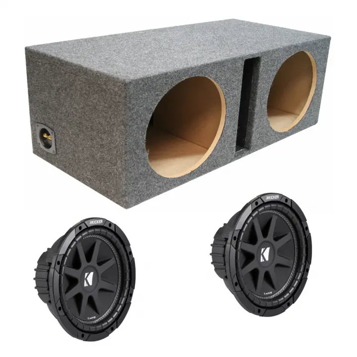 Kicker Dual Comp C15 15" Vented Subwoofer Box 2 Ohm (10C15-4)
