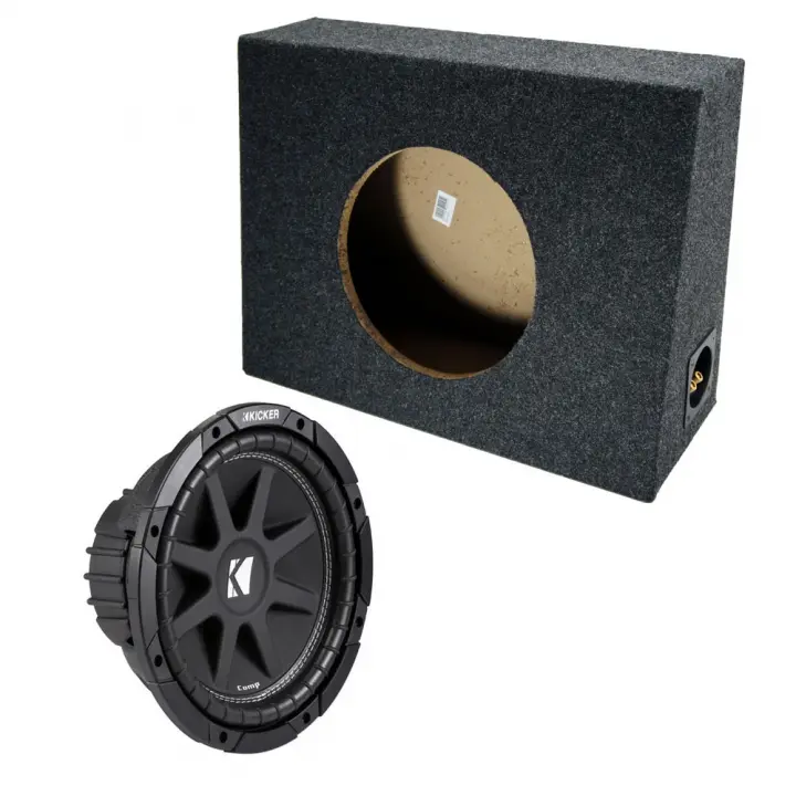 Kicker 10" Loaded Truck Sub Box 4 Ohm (10C10-4)