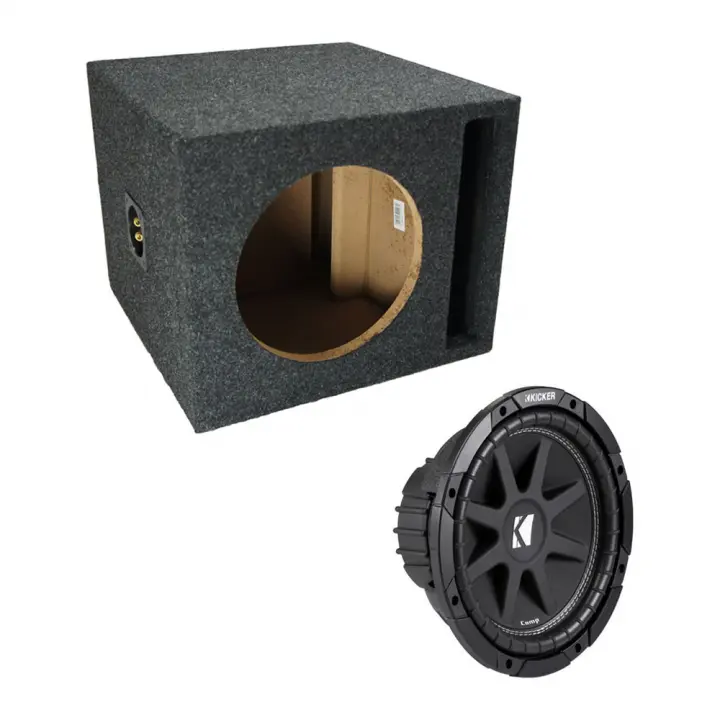 Kicker 10" Loaded C10 Ported Subwoofer Box 4 Ohm (10C10-4)