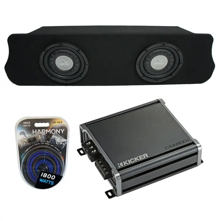 1994-2004 Ford Mustang Coupe Harmony F124 Dual 12" Custom Sub Box ...