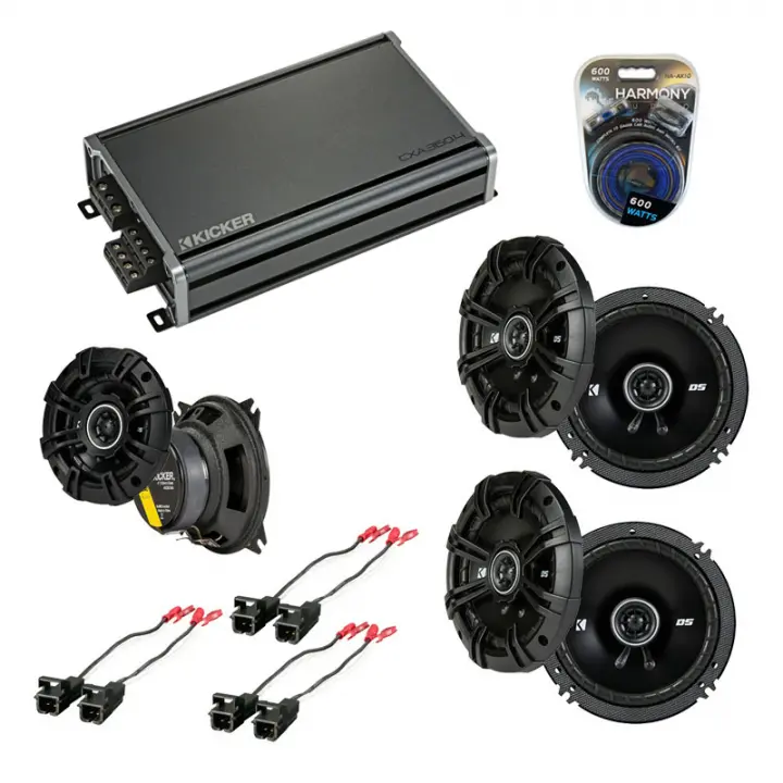 Compatible with Hummer H2 2003-2007 Speaker Replacement Kicker (2 ...