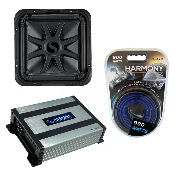 Kicker L7S12 Car Audio Solo-Baric 12 Subwoofer Square L7 Sub 44L7S124 ...