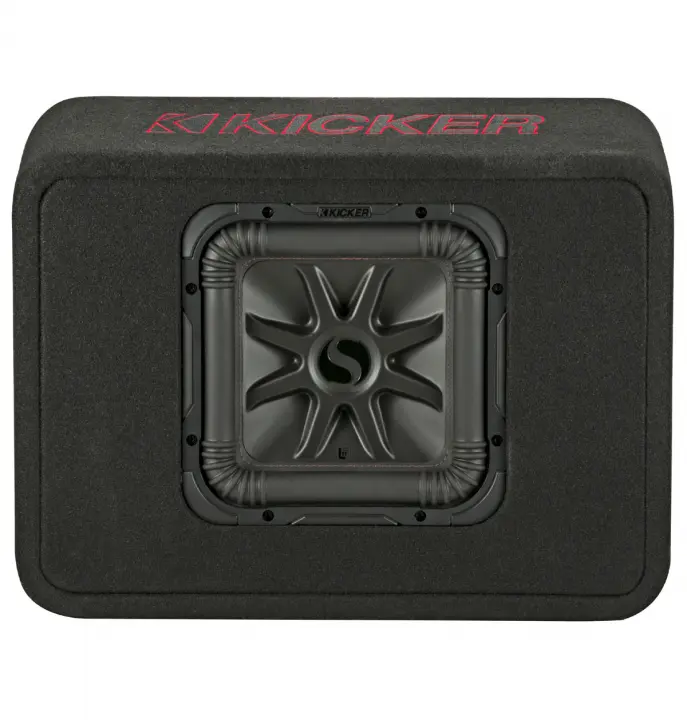 Kicker 45TL7R102 Car Audio L7R Solobaric L7 Single 10" Truck Sub Box ...
