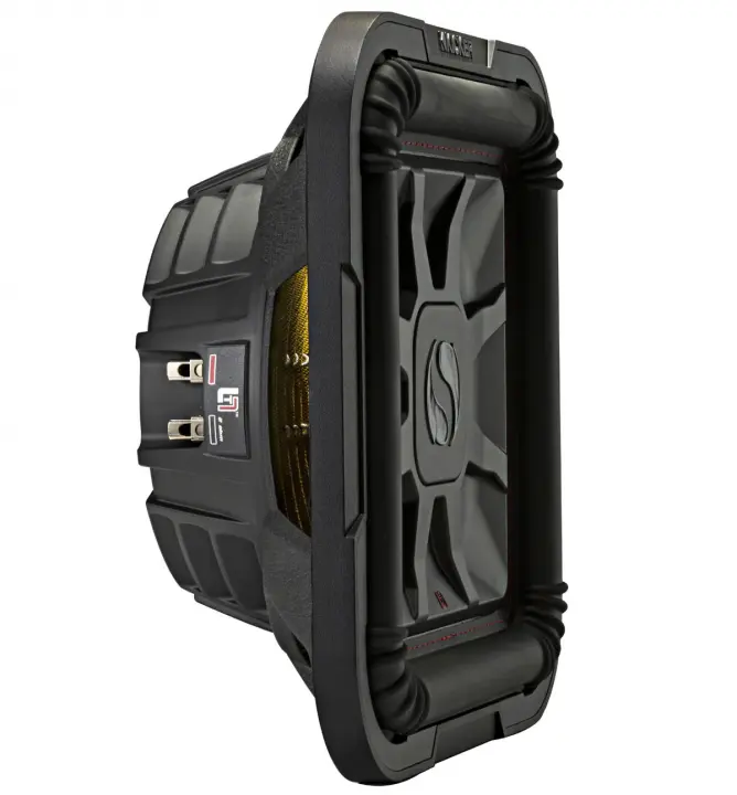 Kicker 46L7T124 Car Audio L7T Shallow Mount 12" Sub Square L7 Subwoofer ...