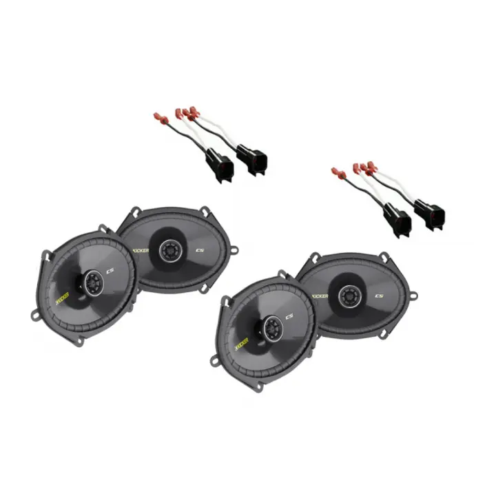 Ford Mustang 2005-2012 Kicker Factory 5x7 6x8 Coaxial Speaker ...