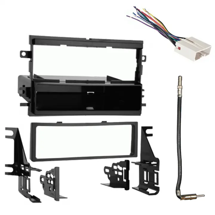 Ford Taurus Taurus X 2008 2009 Single DIN Stereo Harness Radio Install ...