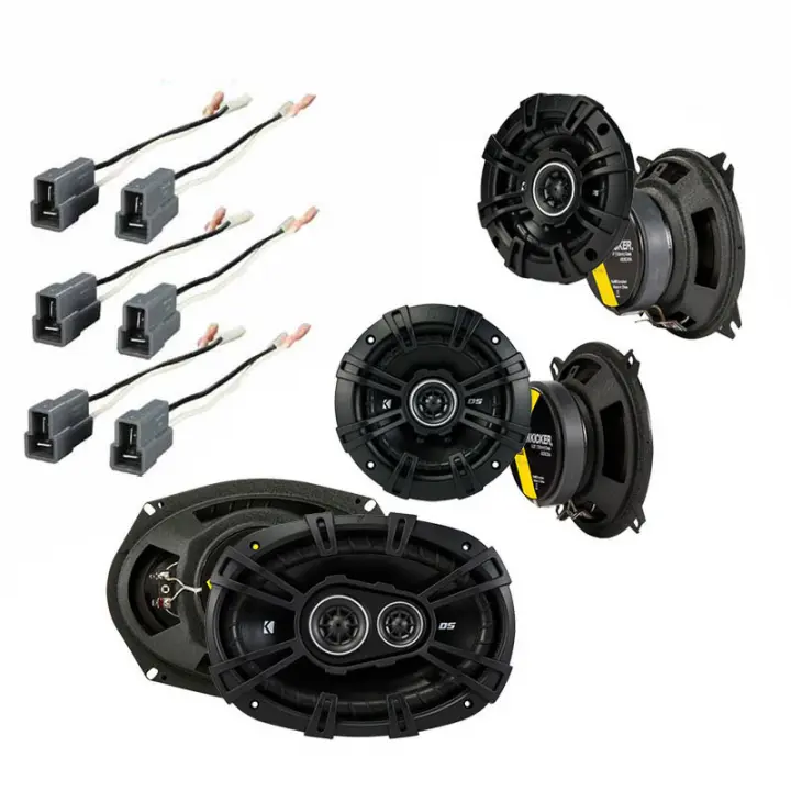 Mitsubishi Montero 92-96 OEM Speaker Replacement Kicker DSC5 DSC4 ...