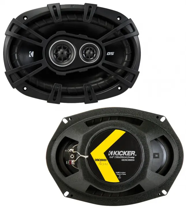 Dodge Caliber 2007-2012 Factory Speaker Upgrade Kicker (2) DSC693 ...