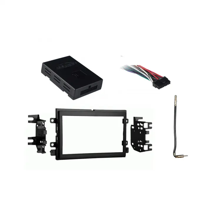 Ford Mustang 2005 2006 Double DIN Stereo Harness Radio Install Dash Kit Package