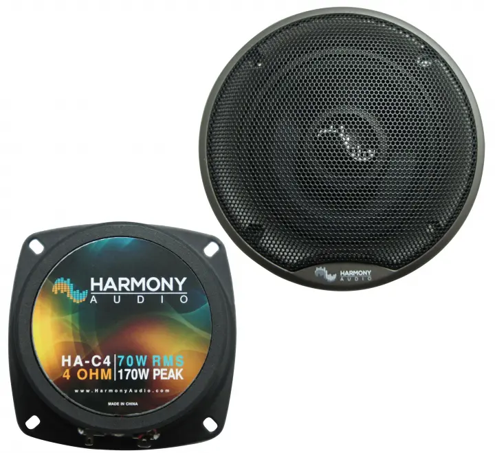 Harmony Audio HA-C4 Car Stereo Carbon Series 4" Replacement 170W ...