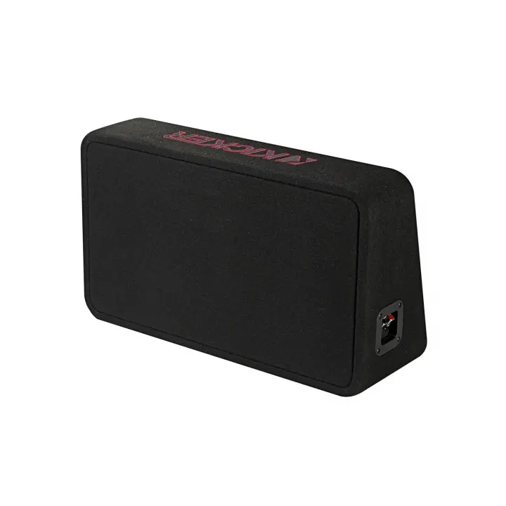 Kicker 46TL7T102 Car Audio L7T Loaded Square 10" Thin Sub Box Enclosure ...