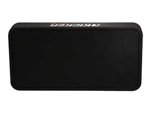 Kicker 48TCWRT102 10 inch CompRT 400W RMS 2 Ohm Thina Profile Loaded Enclosure