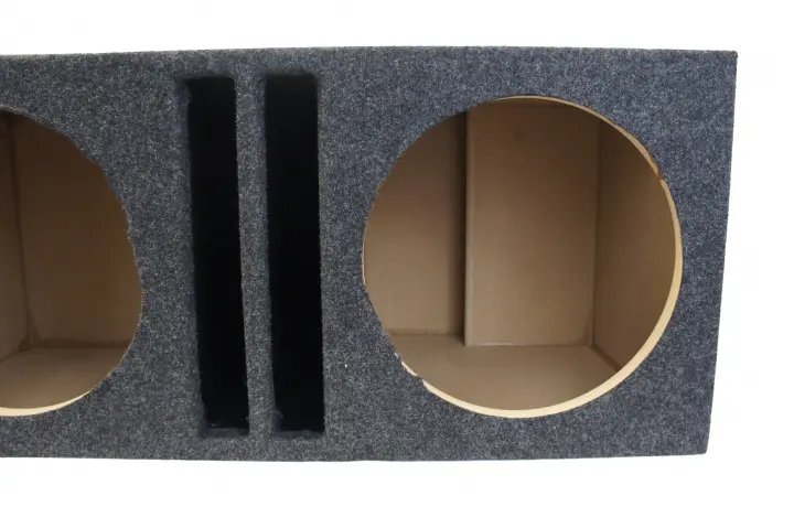 Car Audio Dual 12" SPL Bass Subwoofer Labyrinth Vent Sub Box Stereo ...
