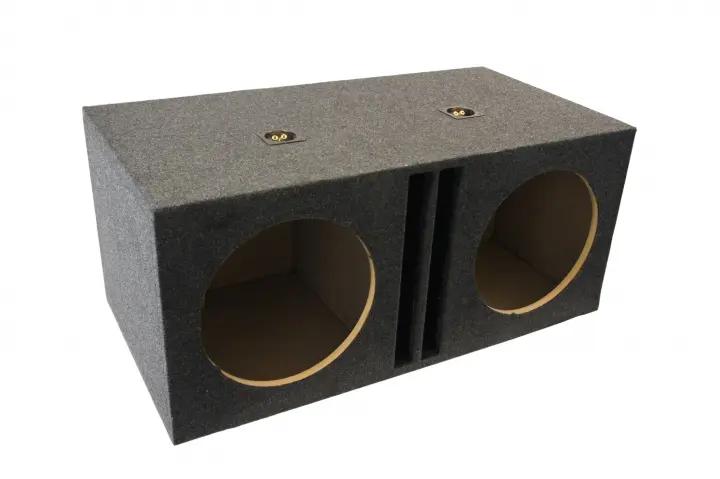 Car Audio Dual 15" SPL Bass Subwoofer Labyrinth Vent Sub Box Stereo ...