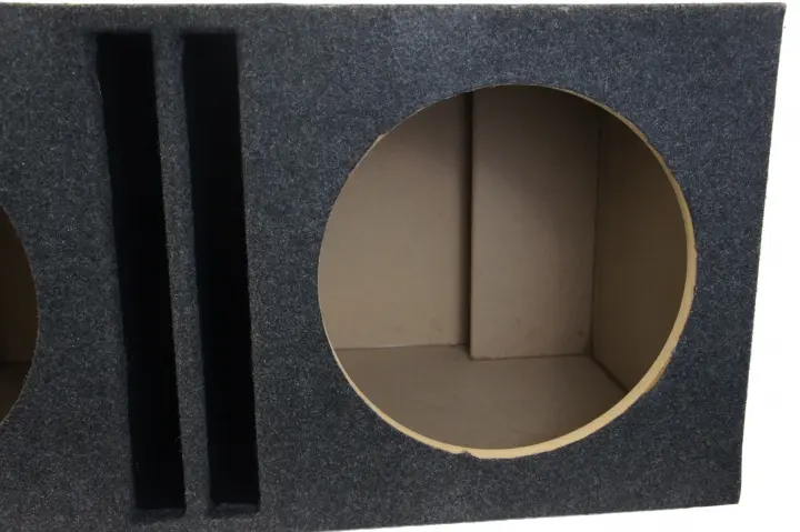 Car Audio Dual 15" SPL Bass Subwoofer Labyrinth Vent Sub Box Stereo ...