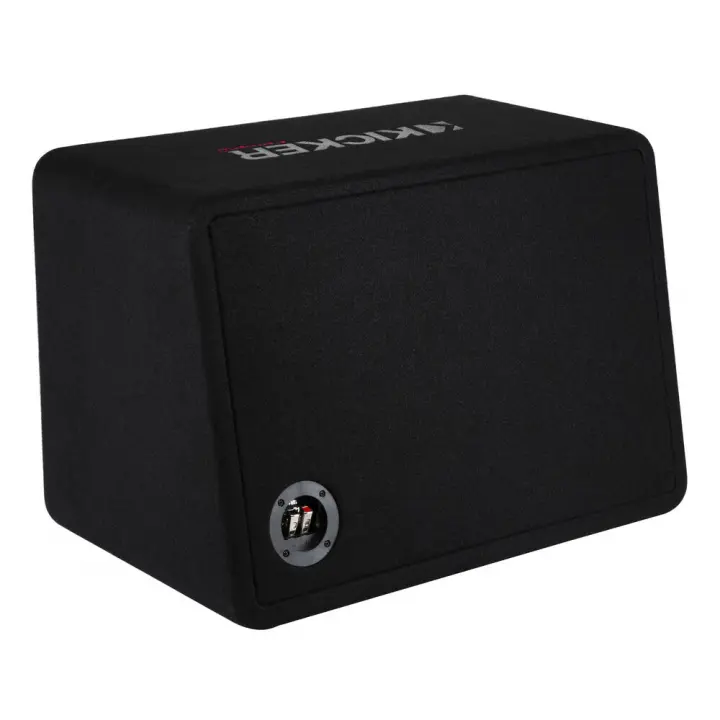 Kicker 48VCWR122 CompR Series 500W RMS 2 Ohm Vented Loaded Subwoofer Enclosure | KIC21-48VCWR122