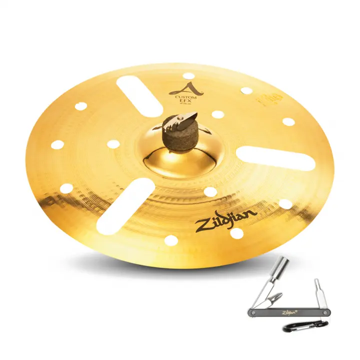 Zildjian A20814 14" A Custom Efx Cast Bronze Drumset Cymbal with ...