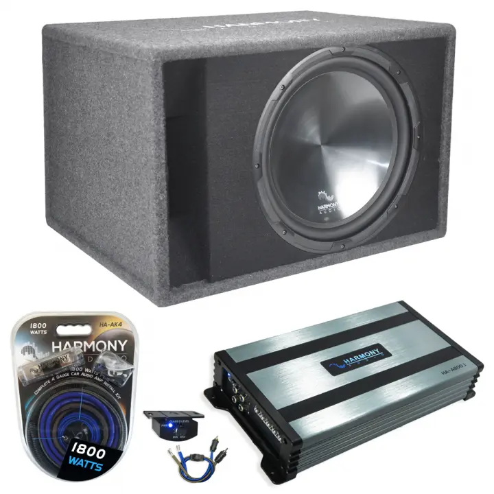 Harmony Audio HA-RS15 15" Vented 900W Loaded Enclosure with Harmony ...