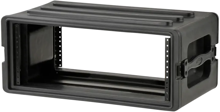 SKB Cases 1SKB-R4S Shallow 4U Roto Rack with Steel Rails Front/Back 10. ...