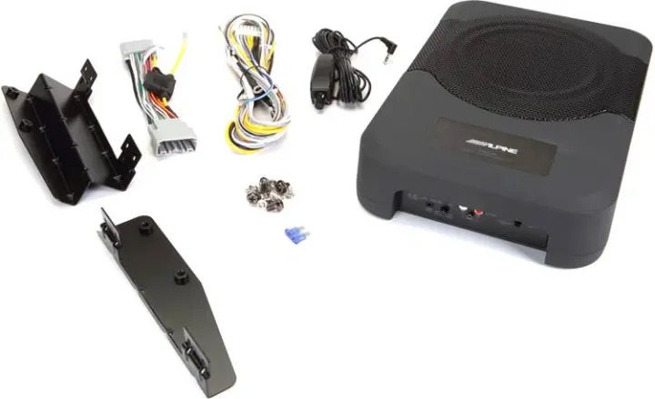 Alpine PWE-S8-WRA 8 Inch Compact Powered Subwoofer System