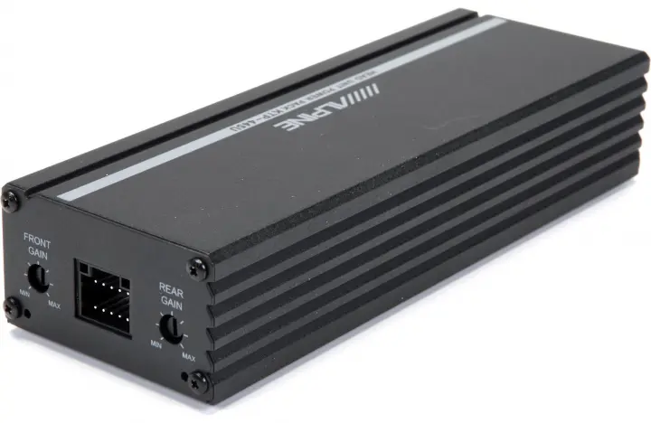 Alpine KTP-445U Car Audio 4 Channel 360W Amp Behind Radio Aftermarket ...