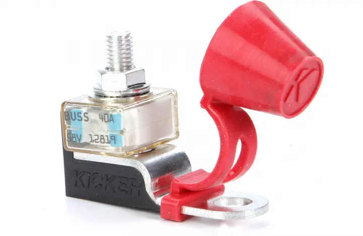 Kicker 47MRBF40 Marine Audio Boat 40 Amp MRBF Style Power Wire Cable ...