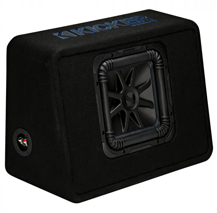 Kicker 44TL7S102 L7 Subwoofer Loaded 10" Truck Sub Box Enclosure W ...