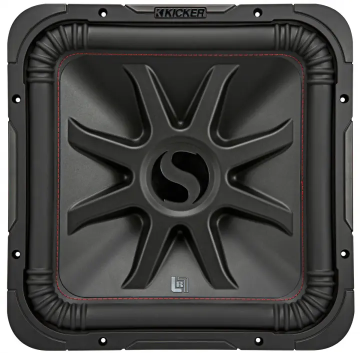 Kicker 45L7R152 Dual 15" L7R Subwoofers Vented Sub Box with CXA1800.1 ...