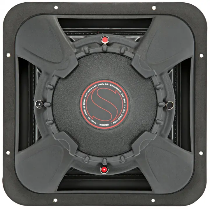 Kicker 45L7R122 Car Audio L7R Square 12" Sub 1200W Dual 2 Ohm Subwoofer ...