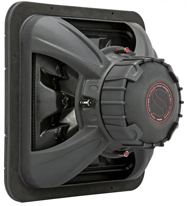 Kicker 45L7R152 Car Audio L7R Square 15" Sub 1800W Dual 2 Ohm Subwoofer ...