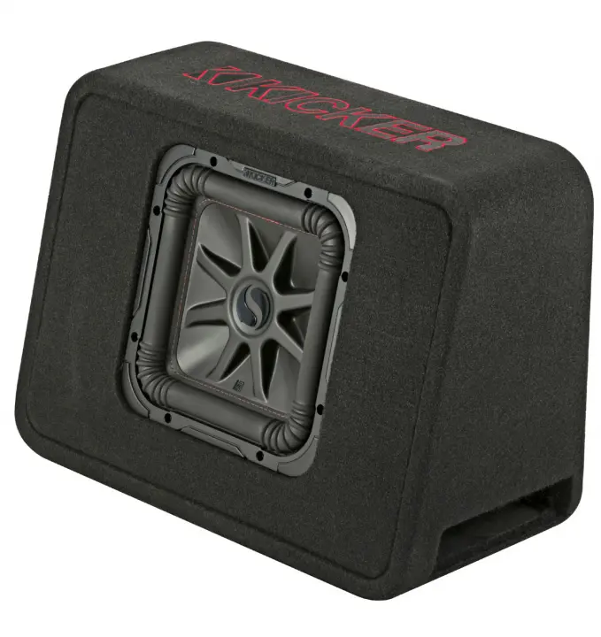 Kicker 45TL7R102 Car Audio L7R Solobaric L7 Single 10" Truck Sub Box ...