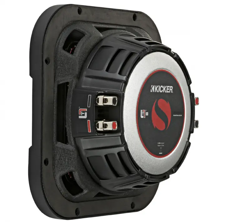 Kicker 46L7T82 Car Audio L7T Shallow Mount 8" Sub Square L7 Subwoofer L7T82