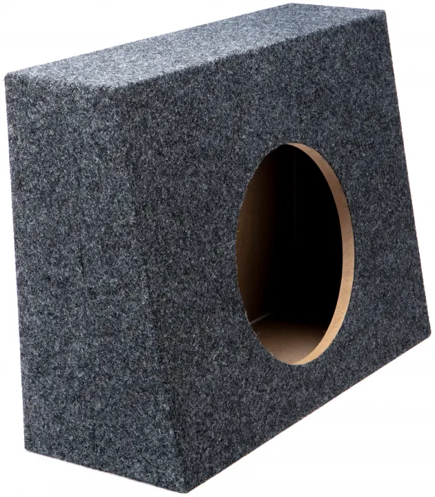 Single 10" Subwoofer Regular Standard Cab Truck Sub Box Enclosure 5/8" MDF