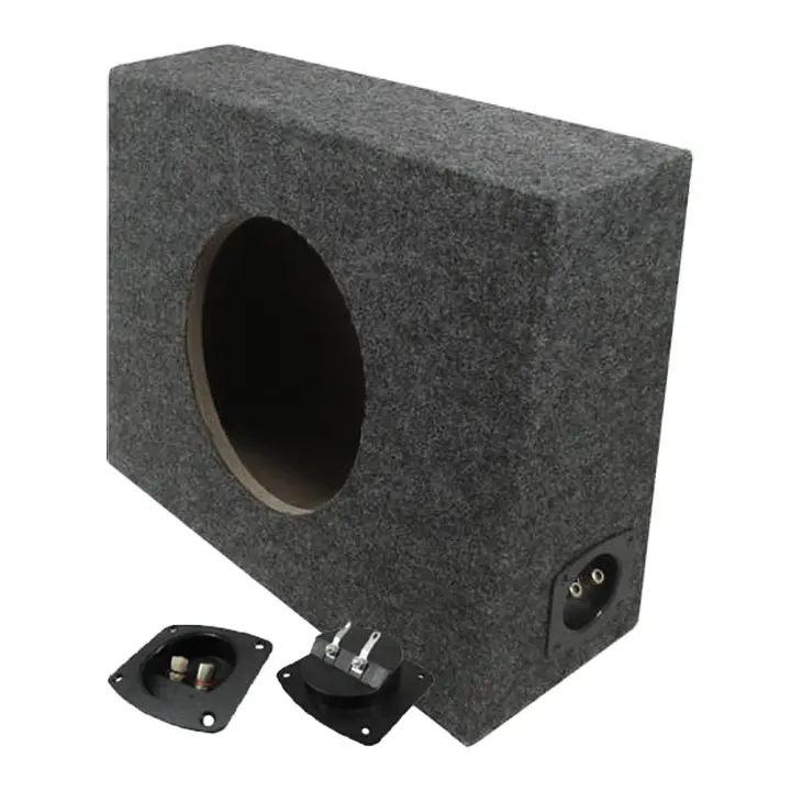 Kicker 43C104 150W RMS 4 Ohm 10" Subwoofer and 110TRUCK3/4 10" Sub Box ...