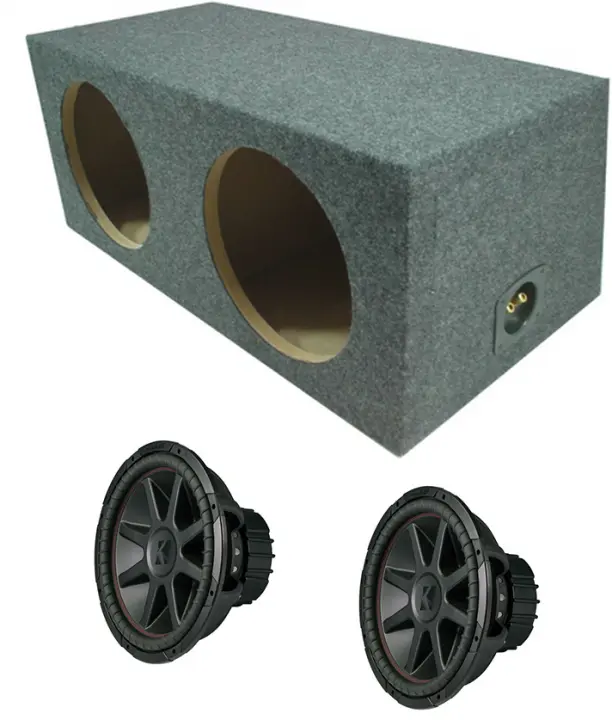 Kicker 43CVR154 Dual Comp C15 15" Rearfire Subwoofer Box 4 Ohm
