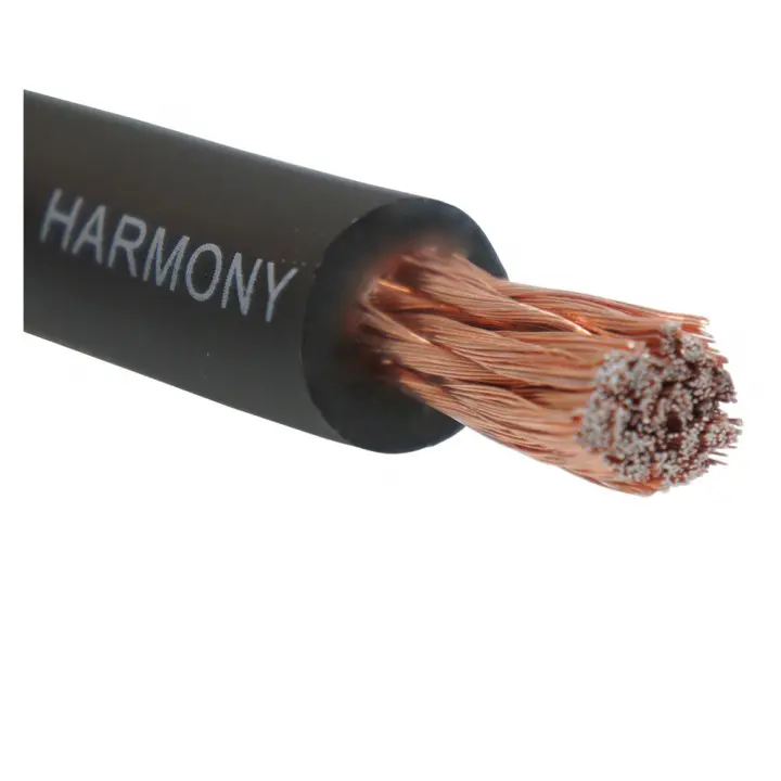 Harmony Audio 1/0 0 Gauge Car Stereo Matte Black Power Cable Amp Wire ...