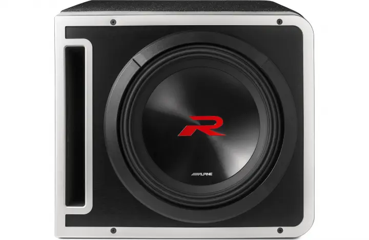 Alpine R2-SB12V Single 12" Alpine Halo R2-Series Preloaded Subwoofer ...