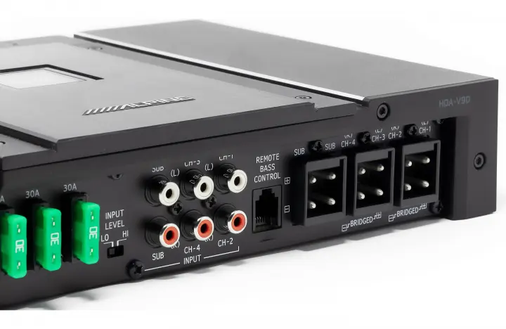 Alpine HDA-V90 Status Series Hi-Res 5-Channel Amplifier
