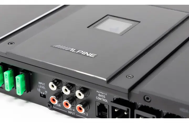 Alpine HDA-V90 Status Series Hi-Res 5-Channel Amplifier