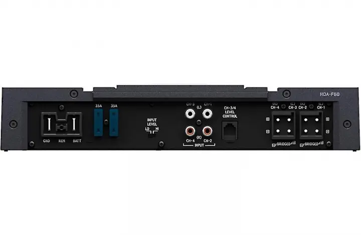 Alpine HDA-F60 Status Series Hi-Res 4-Channel Amplifier