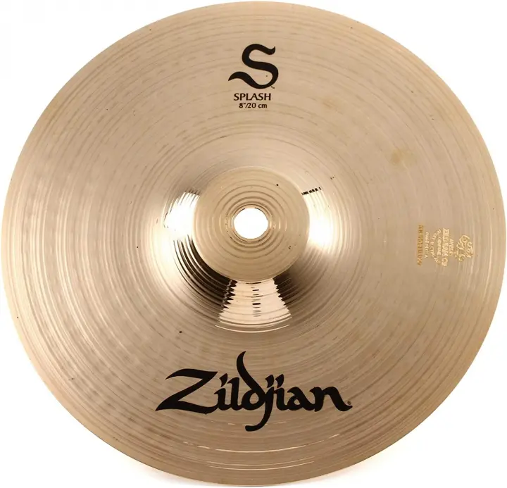 Zildjian S8S 8" S Family Splash Cymbal w/ Balanced Frequency Response ...