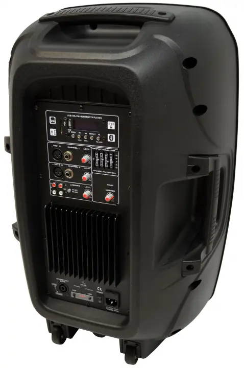 Harmony Audio HA-L15BA Pro DJ Live Series Bluetooth 15" Powered 1200W ...