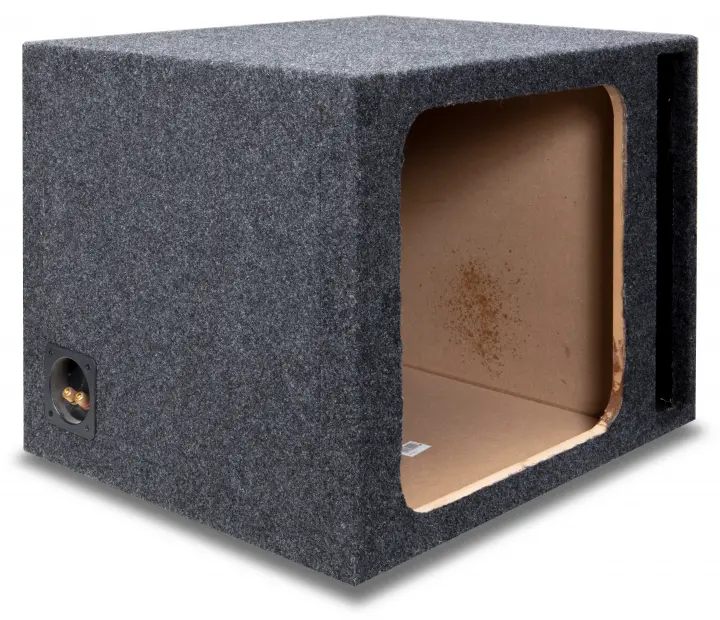 Car Audio Single 15" Vented Square Sub Box Enclosure fits Kicker L7 ...