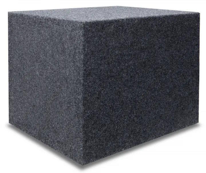 Car Audio Single 15" Vented Square Sub Box Enclosure fits Kicker L7 ...