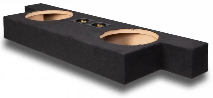 Chevy Colorado 04-12 Crew Cab Dual 10" Sub Box Enclosure