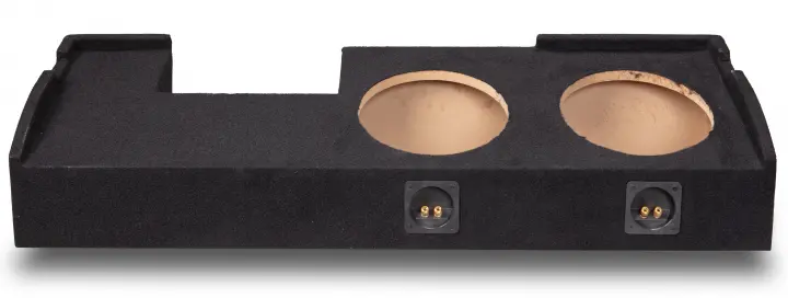 Custom Ford F-150 Crew Cab 01-03 Dual 10" Subwoofer Enclosure