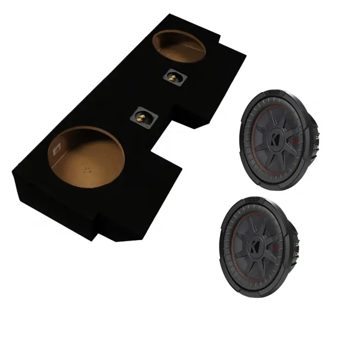 Kicker 48CWRT102 10-Inch CompRT CWRT10 Series Sub 400W RMS 2 Ohm DVC ...
