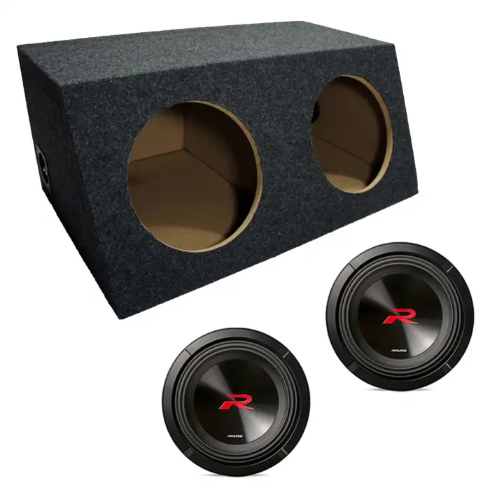 Universal Car Stereo Hatchback Sealed Dual 10" Alpine Next-Generation R ...