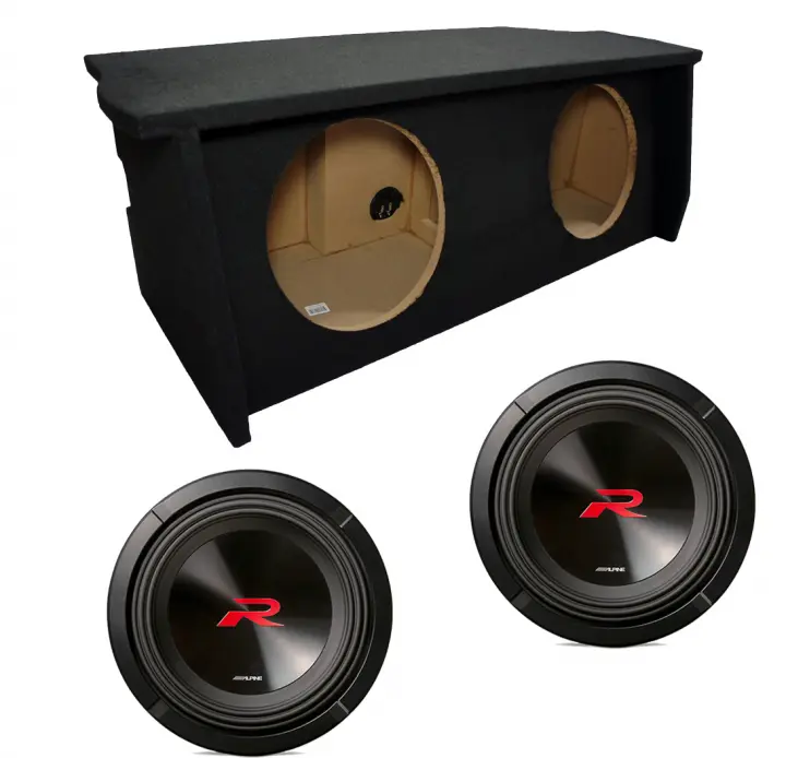 Alpine R2-W12D2 12 Inch Car Stereo Subwoofer Fits 2007-2018 Jeep ...