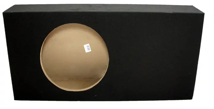 Single 12" Subwoofer Regular Standard Cab Truck Ported Stereo Sub Box ...